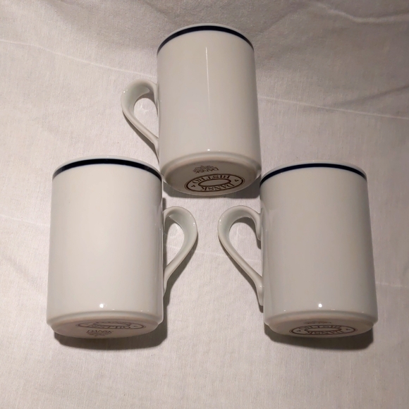 Dansk | Dining | Dansk Christianshavn Blue Bistro Set Of 3 Ceramic ...